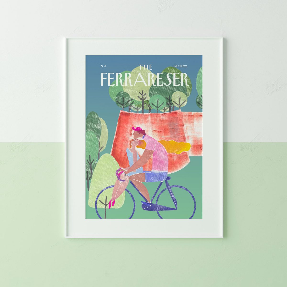 Poster The Ferrareser n.08 Marcella Pirazzoli | The Ferrareser
